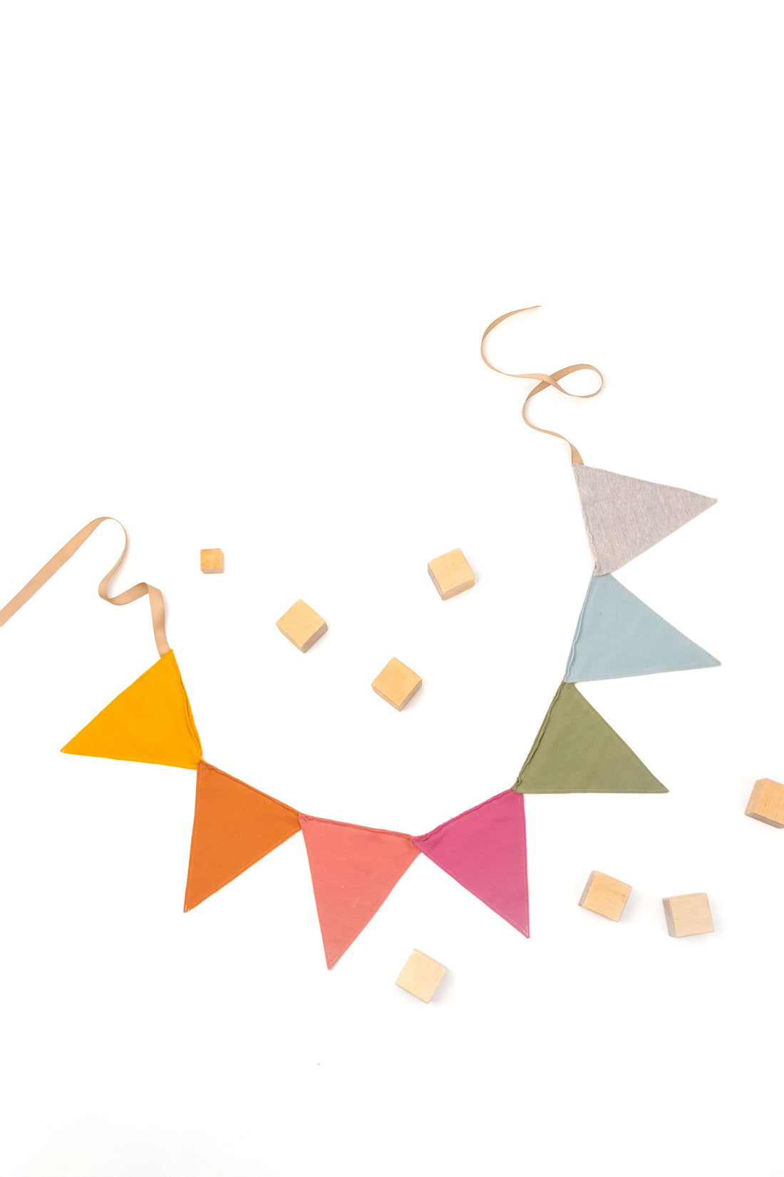 Fabric bunting flags – Matilda Knows